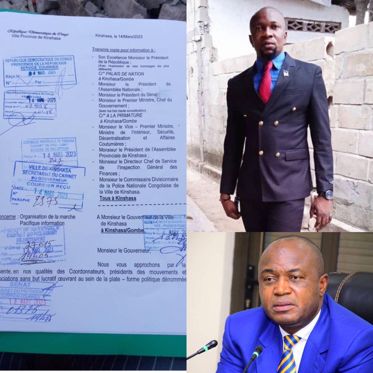 Kinshasa : prévue ce samedi, la marche du CODEFA pour dénoncer la megestion de Ngobila et exiger ...