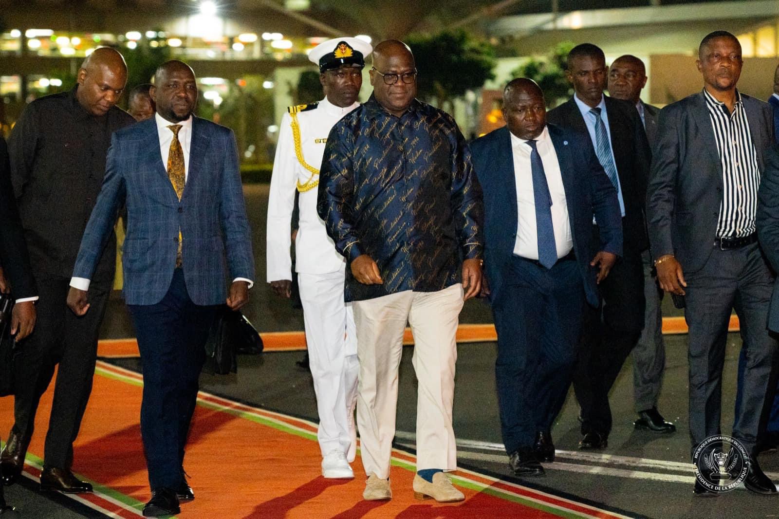 RDC : le Président Tshisekedi à Nairobi pour participer à la 5ème ...