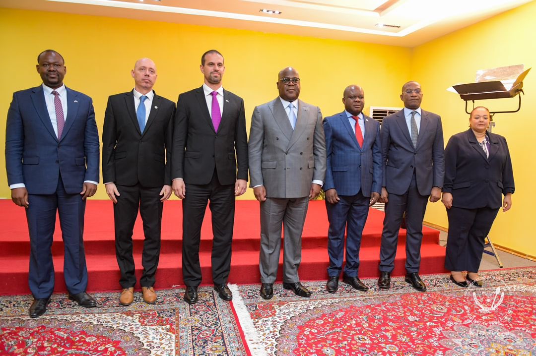 Rdc 3 Nouveaux Ambassadeurs Présentent Leurs Lettres De Créance Au