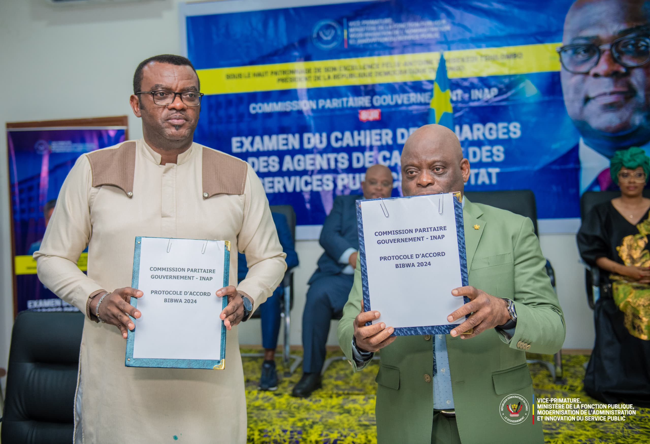 Clôture de la Commission Paritaire Gouvernement-INAP Bibwa 2024 : Les ...